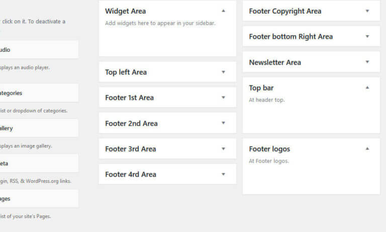 Dynamicsidebar Function Registersidebar In Wordpress Nst Web Cr